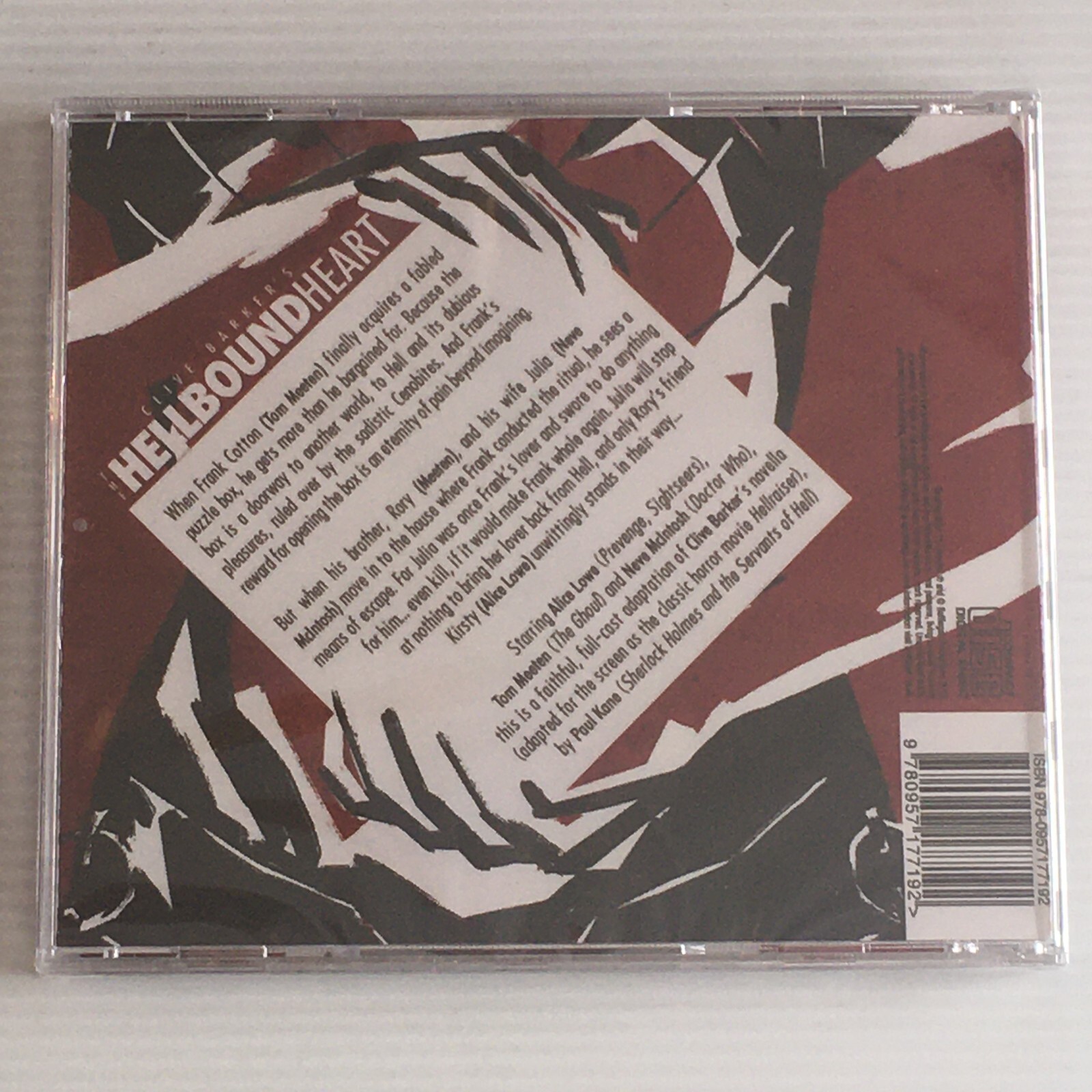 The Hellbound Heart (Full Cast Adaptation Audio Book CD) Clive Barker Hellraiser | eBay