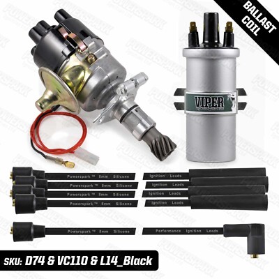 Electronic Distributor HT Leads Ballast Viper Dry Coil Ford Kent ...