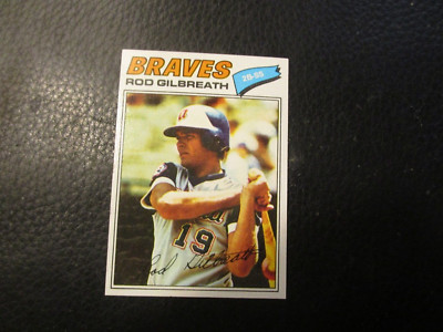 1977 TOPPS CARD#126 ROD GILBREATH BRAVES NM/MT+ | eBay