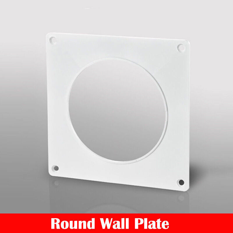 4" 100mm Universal Round Cooker Hood Extraction Vent Duct Pipe Fan ...