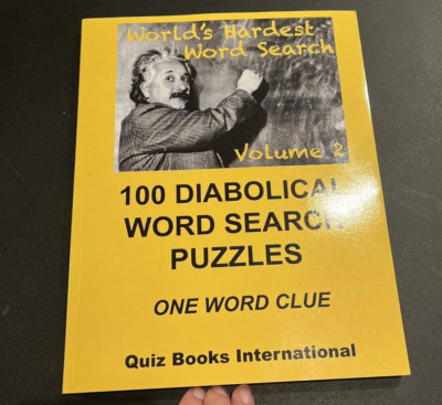 World’s Hardest Word Search Vol 2. 0624 9781505556193| eBay