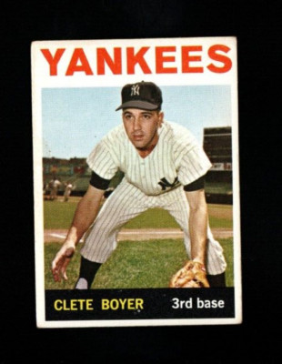 1964 Topps # 65 Clete Boyer Vg-Ex | eBay