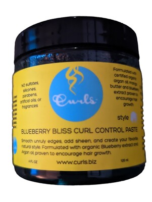 Curls Control Paste, Blueberry Bliss, 4 fl oz (120 ml) NEW | eBay