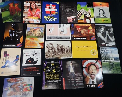 Lot of (20) Contemporary German Language Advertising Postcards Unposted ...