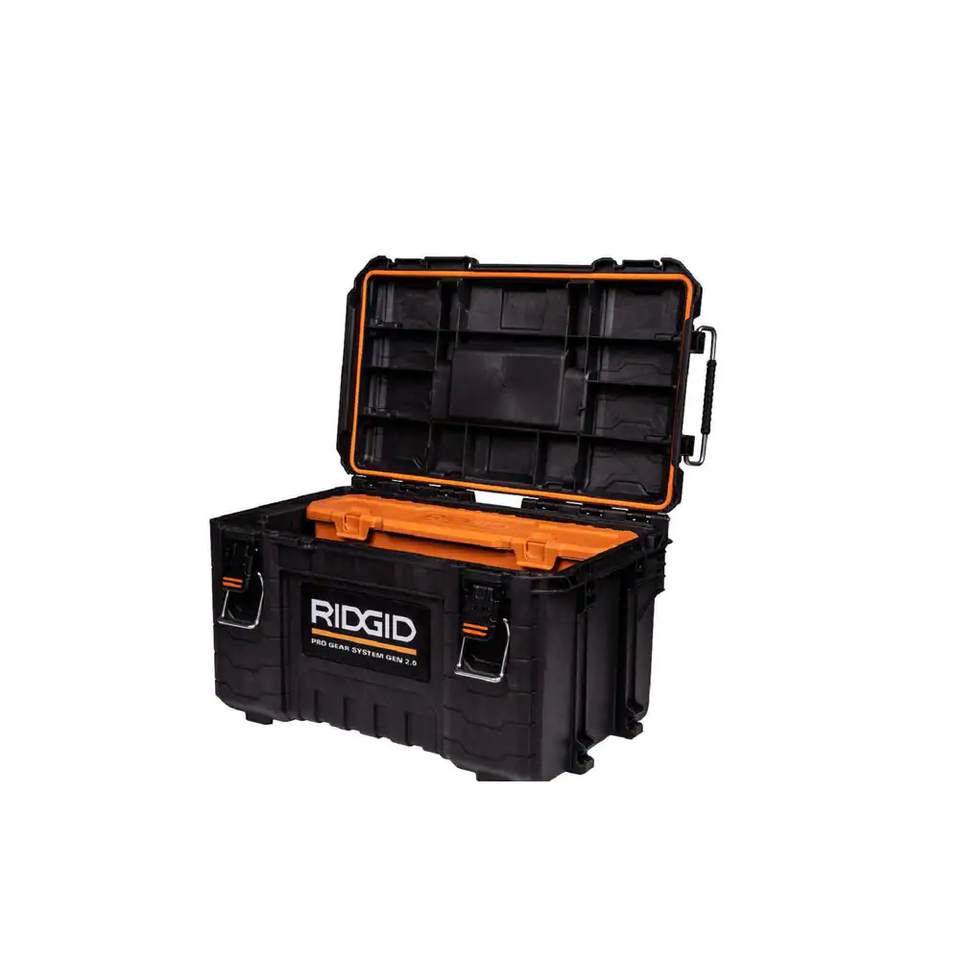 RIDGID Pro Gear System Gen 2.0 Stackable Rolling Tool Box , 22 In ...