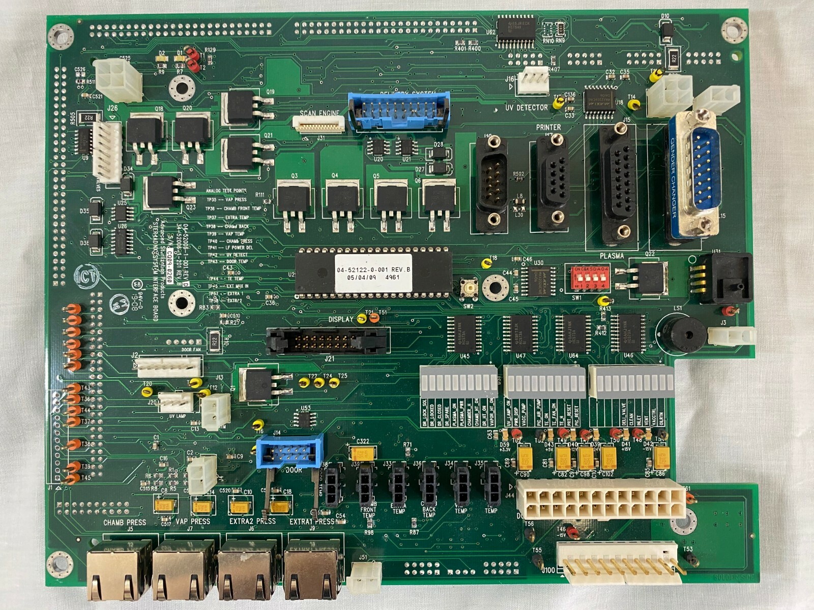 ASP STERRAD NX Sterilizer System Interface Board 04-52006-1-001 34 ...