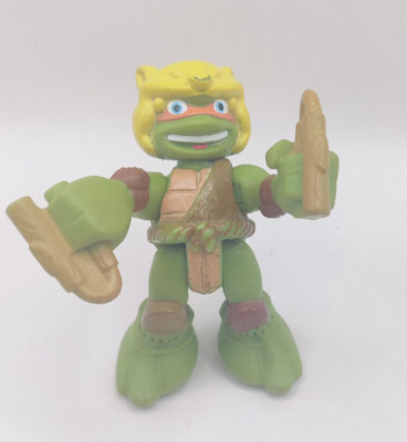 TMNT Turtles Half Shell Heroes Blast To The Past Mikey Action Figure ...