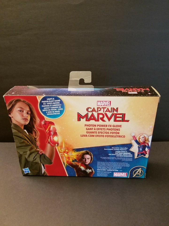 Marvel Captain Marvel Photon Power FX Character Glove Red | eBay