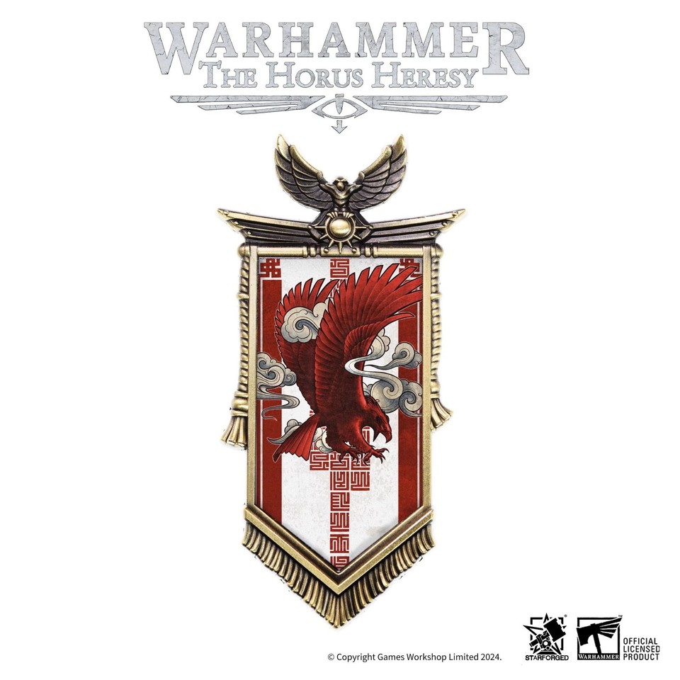 Warhammer 30K Horus Heresy Military Flag Banner Magnets Emperor's ...