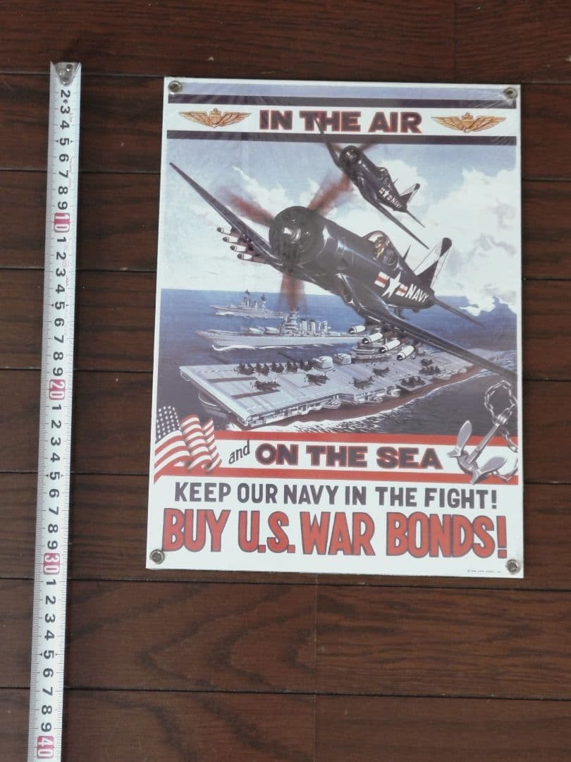 F4U Corsair WW2 Metal Sign Aircraft Carrier Airplane Fighter | eBay