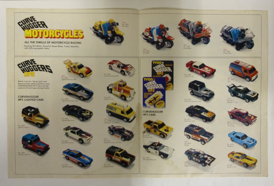 TYCO Magnum 440 World's Fastest Racing Cars 1981 Catalog | eBay