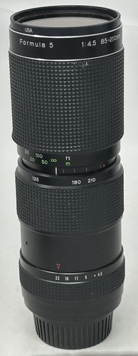 ‘Formula 5’ 85-210mm f/4.5 M42 Screw Mount Lens with Hard Case ...