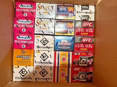 Lot of 20 Brand New Sealed Sports Blaster Boxes Panini Topps Baseball ...