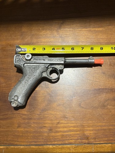 Vintage Replica Non-Firing Prop Model Luger Gun With Orange Tip | eBay