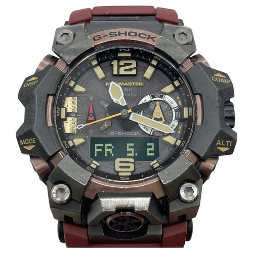 Casio G Shock GWGB1000 Solar Mudmaster Watch Black Orange 58mm Tough ...