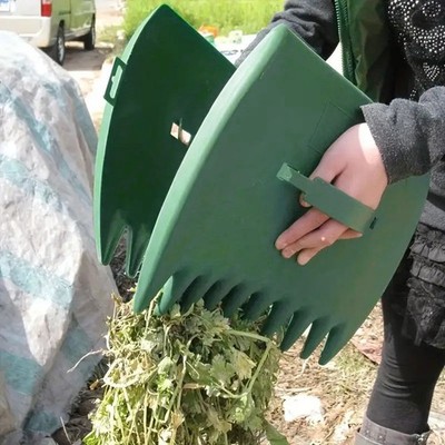 Leaf Cleanup Tool Leaf Grabber Design Leaf Scoops Hand Rakes for ...
