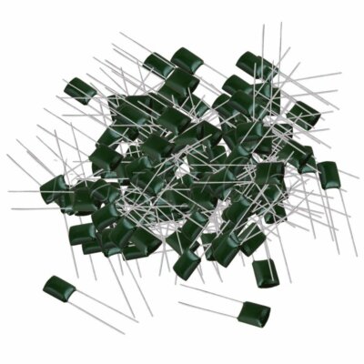 50xGreen 0.022U/2A223J Polyester Film Capacitors for Electric Guitar ...