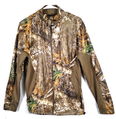 Men's Colosseum Realtree Jacket REALTREE EDGE CAMOUFLAGE Full Zip ...
