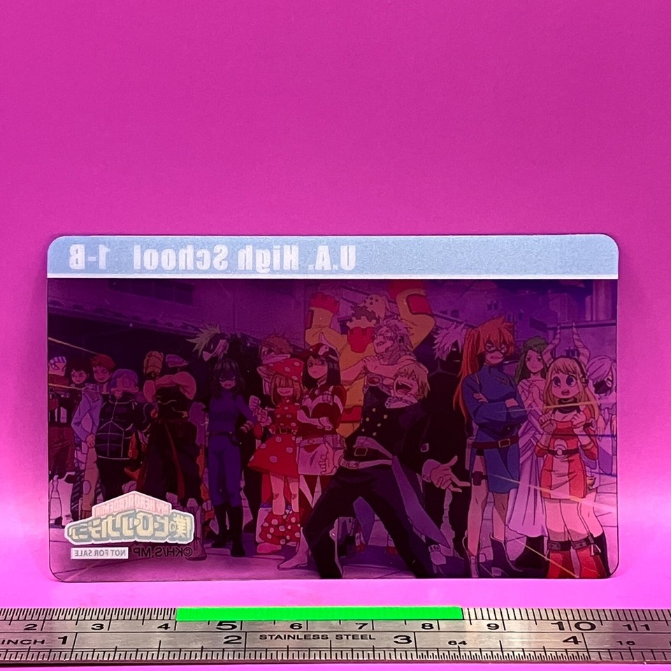 U.A. High School 1-B My Hero Academia MHA Trading Card TCG Japanese ...
