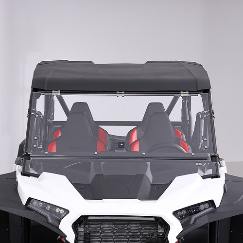 Front Flip Split Windshield Full Window for 2024-2025 Polaris RZR XP ...