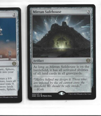 Mirran Safehouse Phyrexia - All Will Be One Magic The Gathering MTG ...