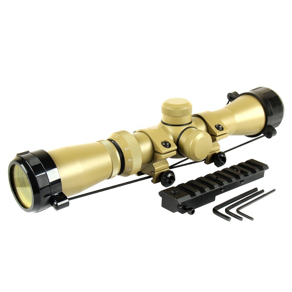 TACFUN Mosin Nagant 2-7x32 Long Eye Relief Scope + M44 M91 30 Scout ...