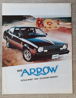 Chrysler Arrow Brochure 1978 - GS GT | eBay UK