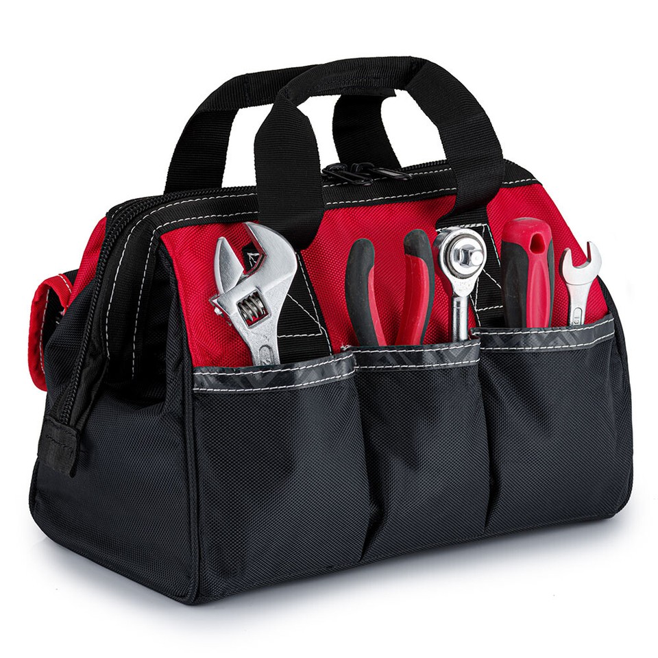 Tool Bag Small 12 Inch Heavy Duty for Tools Carry Storage Case with ...