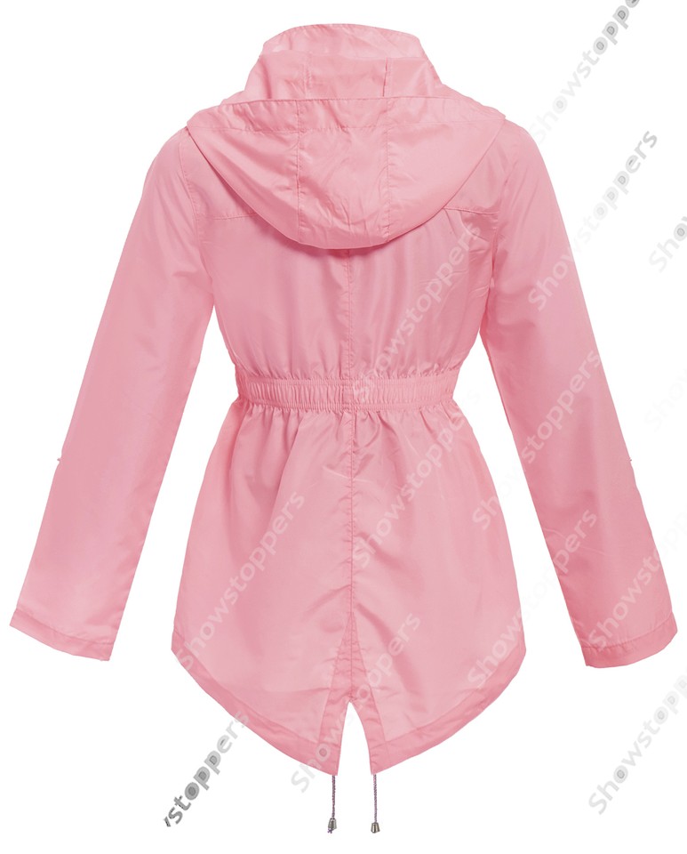 NEW RAIN MAC Ladies PARKA Womens FISHTAIL RAINCOAT Size 8 10 12 14 16 ...