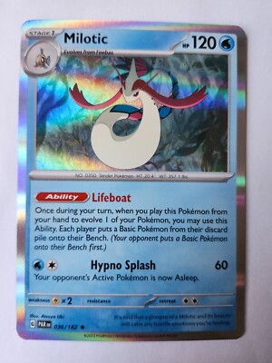 Milotic 36/182 Holo Rare Pokémon TCG Paradox Rift near mint US SELLER ...