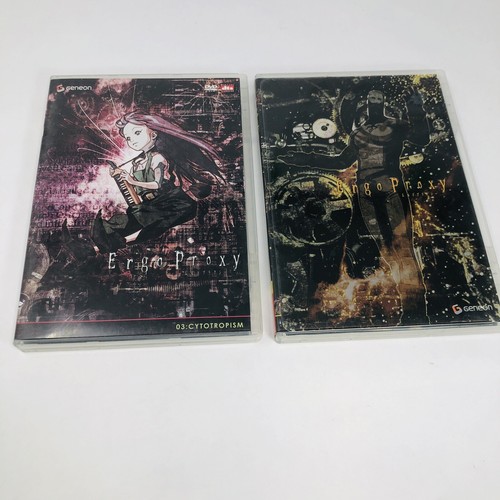 Ergo Proxy DVD Vol 3 and 4 Agent of Death Anime Episodes 9-16 | eBay