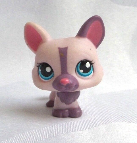LITTLEST PETSHOP LPS #1645 HASBRO CHIEN RENARD CORGI ROSE ET VIOLET ...