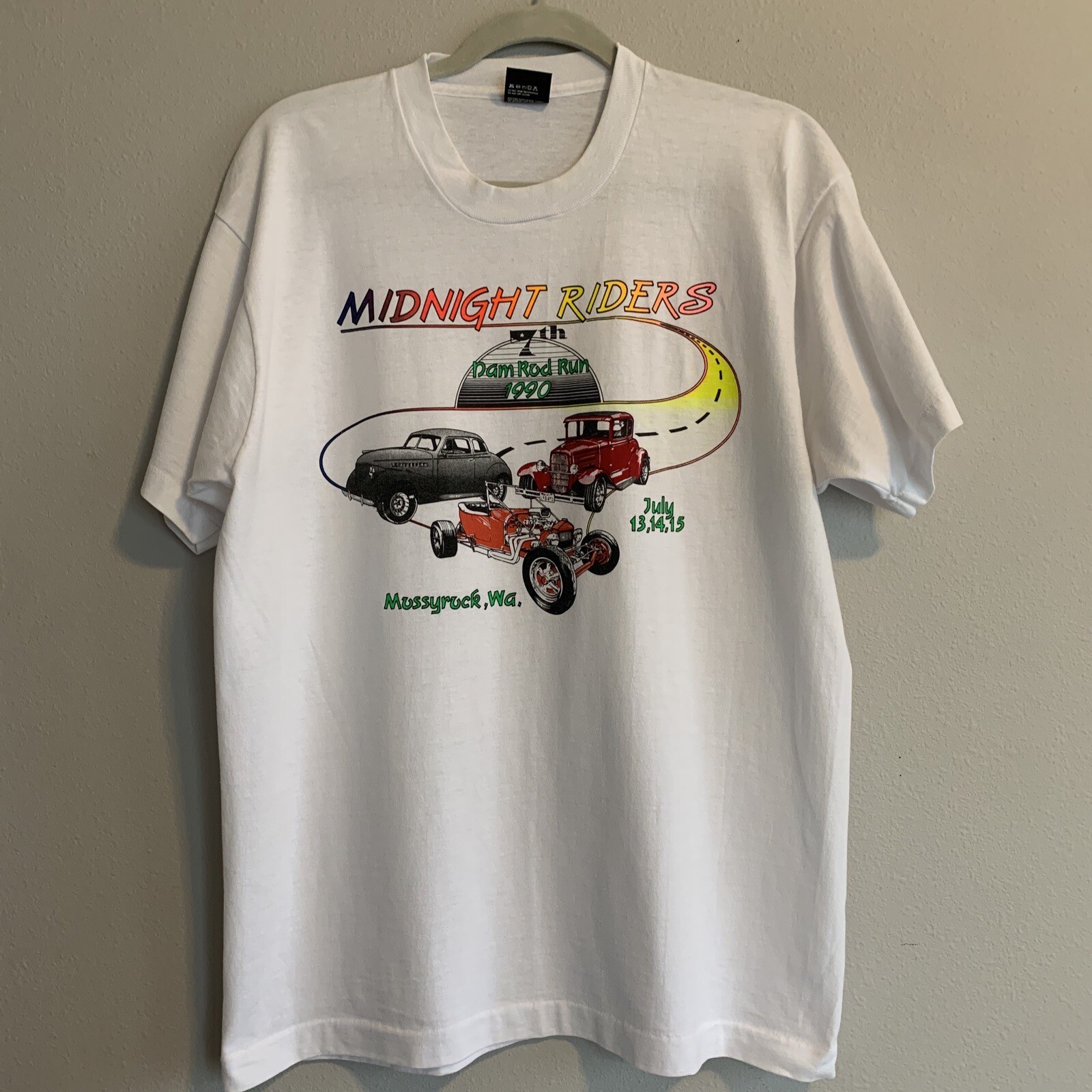 Vtg 90s Screen Stars Best Midnight Riders Mossyrock W… - Gem