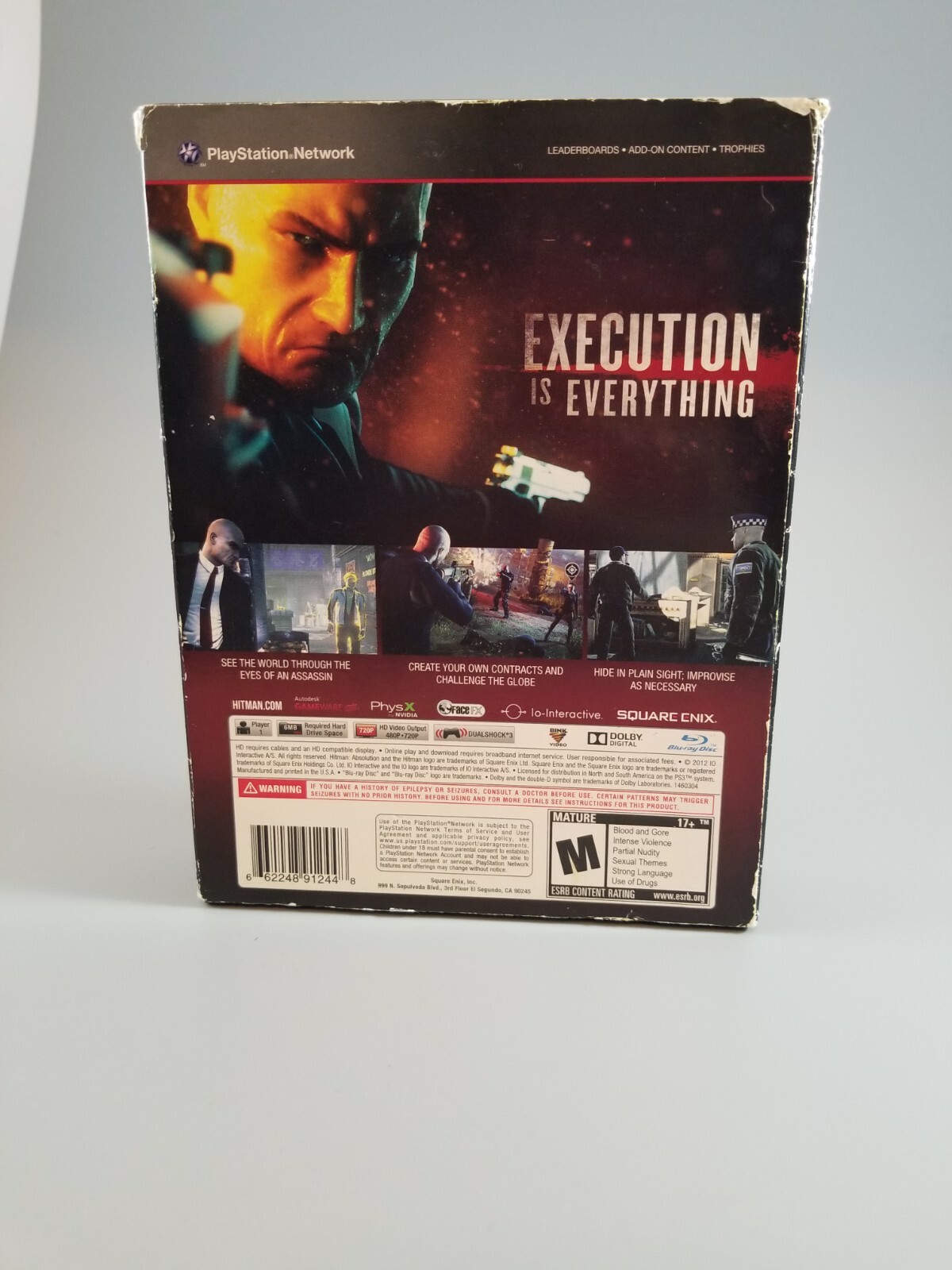 PLAYSTATION 3 PS3 COMPLETE GAME HITMAN ABSOLUTION PROFESSIONAL EDITION ...