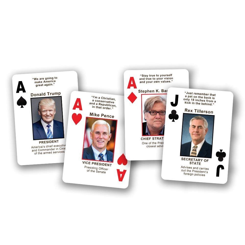 Donald Trump - Educational Playing Cards-Donald's Deck Only 5000 decks ...