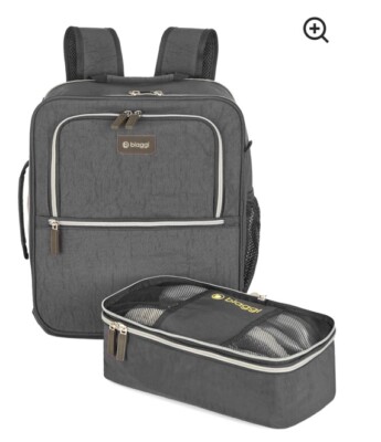 Biaggi Carry Cube Backpack Grey | eBay