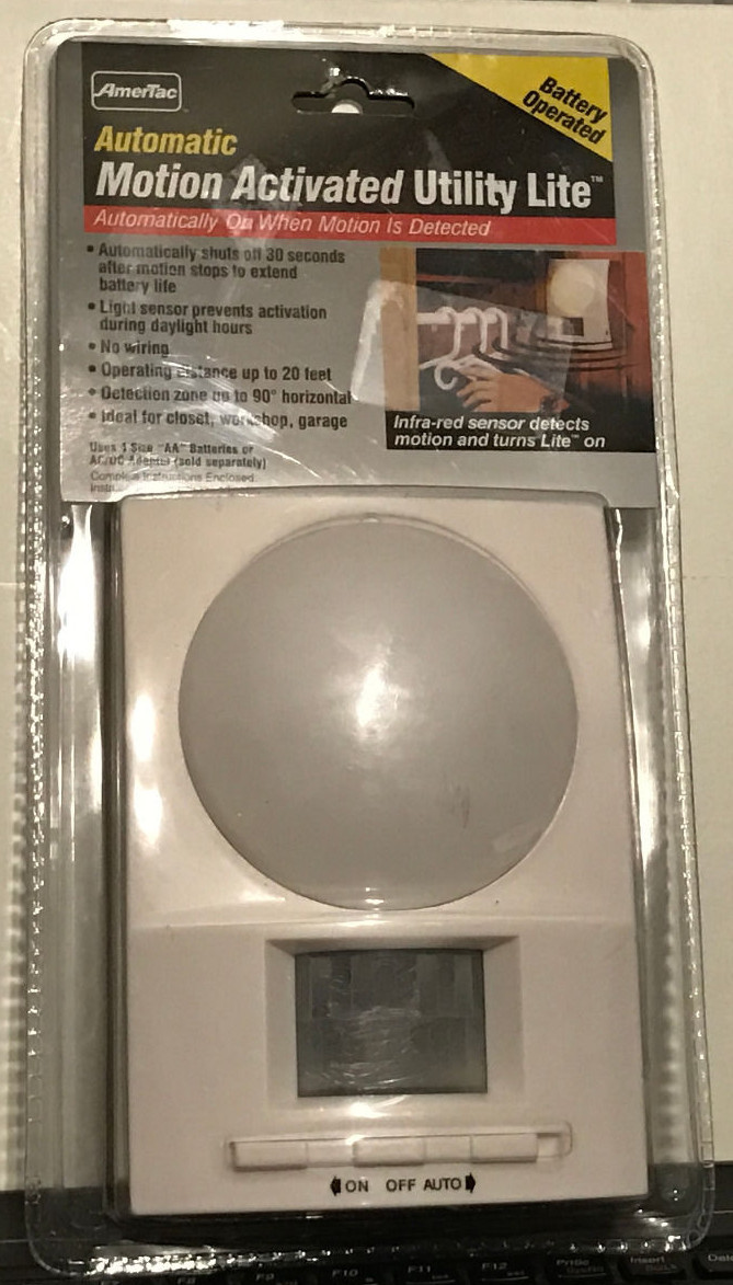 Brand New AmerTac 73090 Motion-Activated Utility Light | eBay