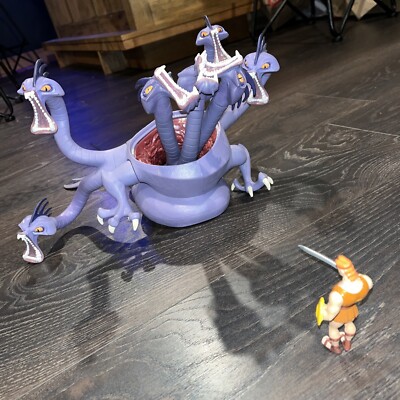 1997 Mattel Disney Terrifying Hydra Hercules Animated Movie Factory ...