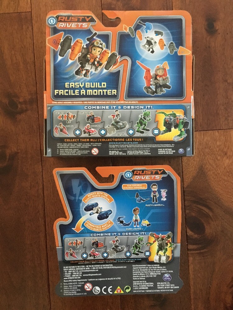 Rusty Rivets Lot of 2 Rusty Crush Jet Pack NIP | eBay