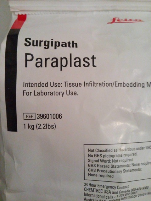 Leica 39601006 Paraplast Paraffin Wax - 1kg (8 Pack) for sale online | eBay