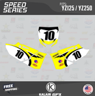Graphics Kit for Yamaha YZ 125 250 (2015-2021) YZ125 YZ250 Speed ...