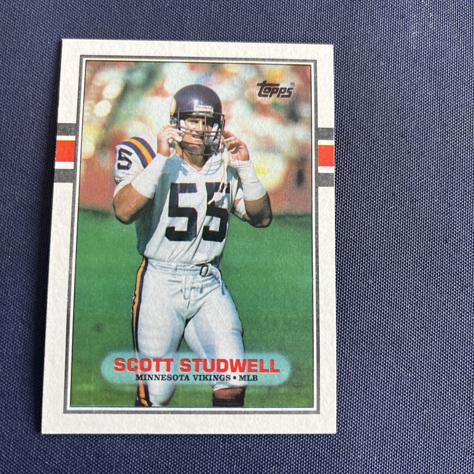 1989 Topps #89 Scott Studwell Minnesota Vikings | eBay