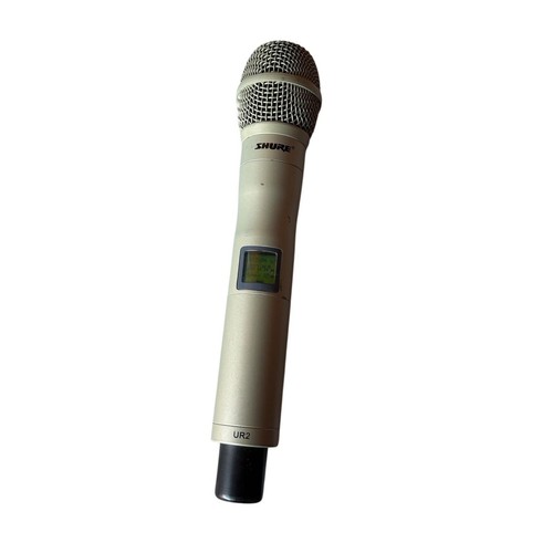 Shure UR2 UHF-R (790–815 MHz) Wireless Handheld Transmitter Champagne ...