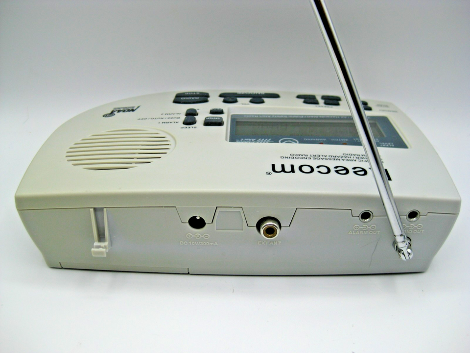 Reecom R-1650 NOAA Weather Alert Radio with S.A.M.E. Messaging | eBay