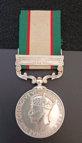 British Indian General Service Medal 1935 clasp Northwest Frontier 1936 ...