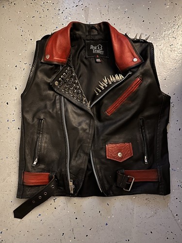 DIY PUNK LEATHER JACKET HOMEMADE | eBay