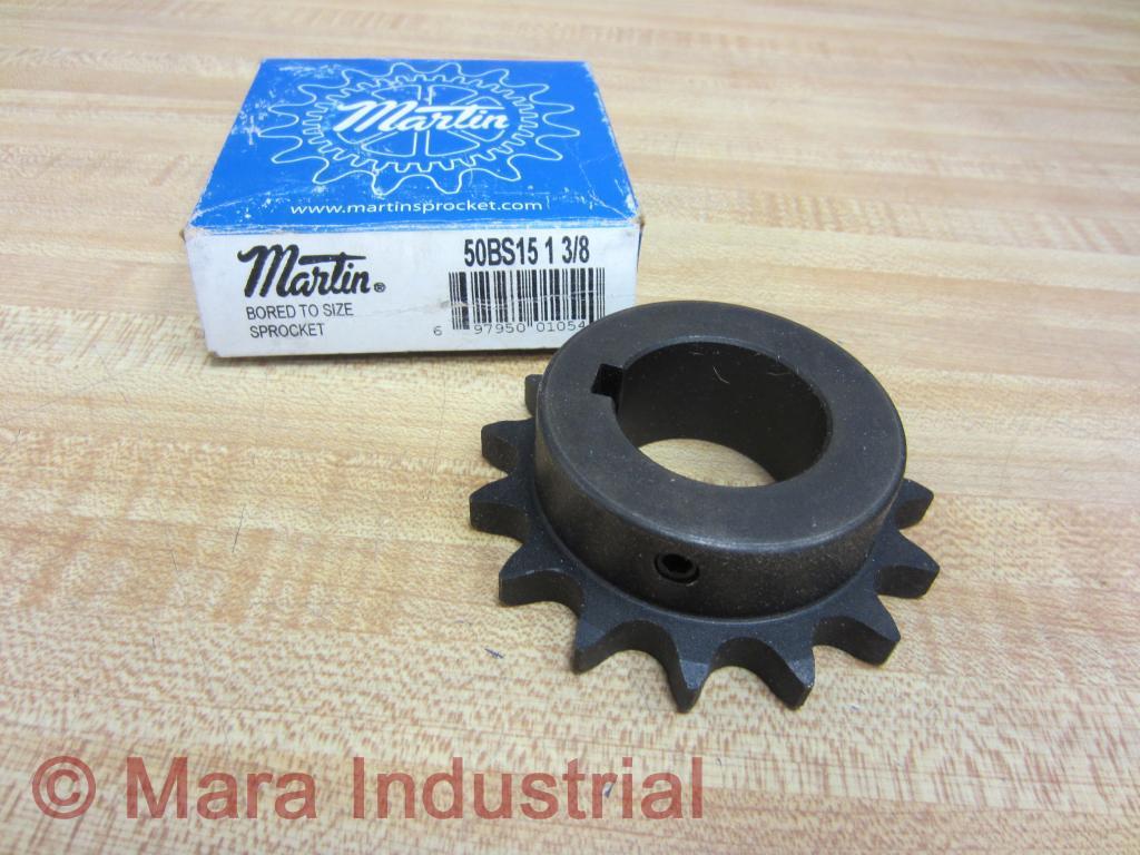 Martin 50BS15 1-3/8 Sprocket w/KW 50BS15138 | eBay