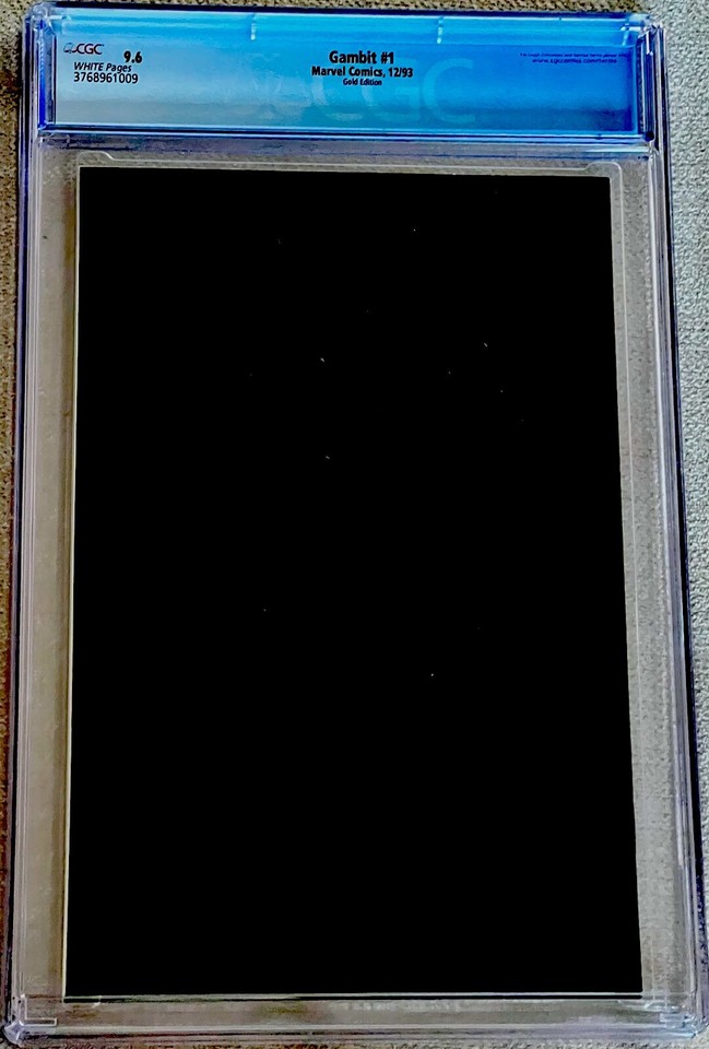 Gambit #1 Gold Edition (1993) CGC 9.6 White Pages | eBay