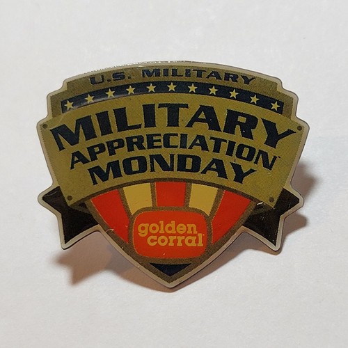 Golden Corral Military Appreciation Monday Pin - Advertising | eBay