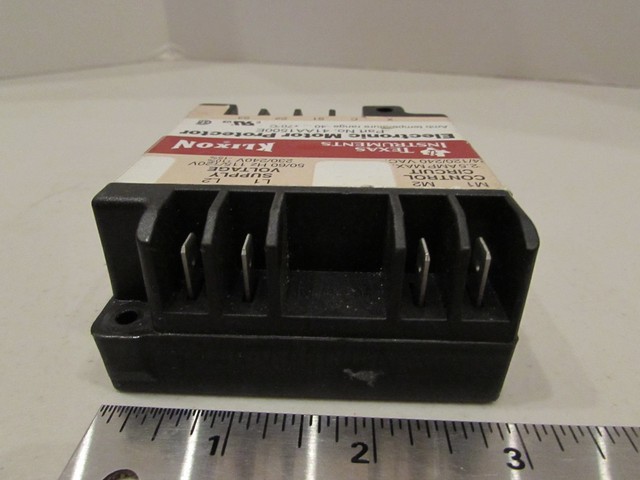 Texas Instruments Klixon Electronic Motor Protector 41AA1600E for sale ...
